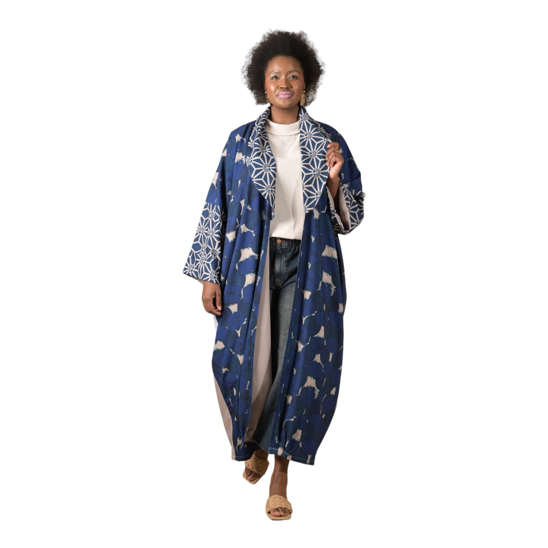 ABSTRACT ART KIMONO || ocean – Zamaan