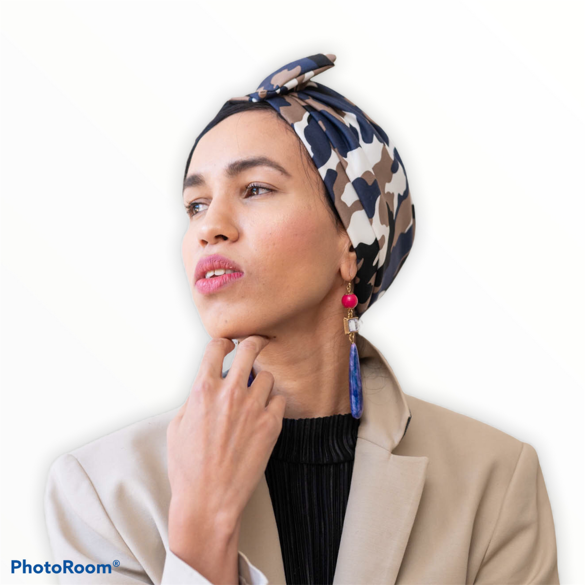 TURBANS|| navy camo – Zamaan